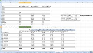 Automated Stock Analyzer V 6.0 – With financials from VR online