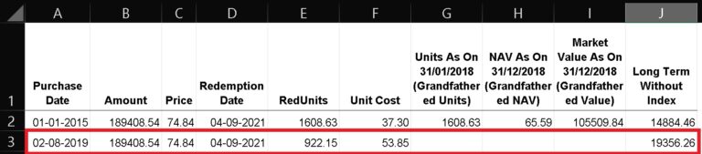 How to use MF capital gains statement for STCG & LTCG entries in ITR2 ...