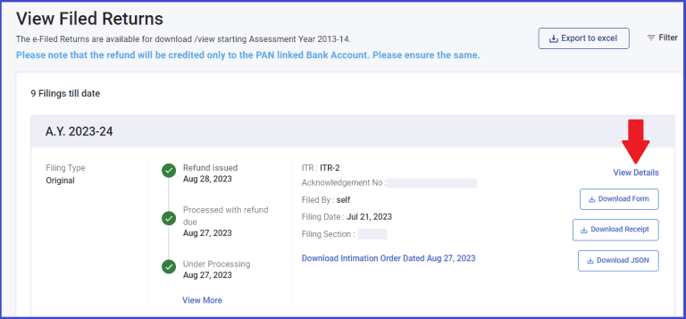 How to Check Income Tax Refund Status Online