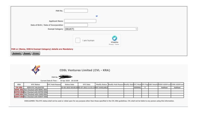 You won't be able to buy MFs from a new AMC if your KYC status is not ...